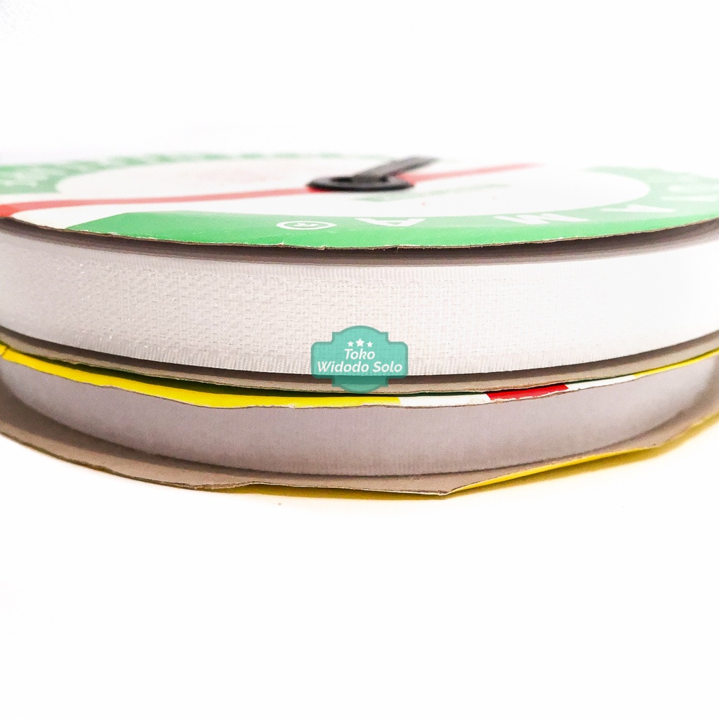 Jual Velcro Putih Toyama Perekat Kain 20mm White Fasterner Tape - 1 ...