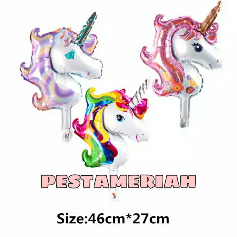 Jual BALON FOIL KARAKTER UNICORN / BALON FOIL UNICORN MINI / BALON ... Jual BALON FOIL KARAKTER UNICORN / BALON FOIL UNICORN MINI / BALON ...