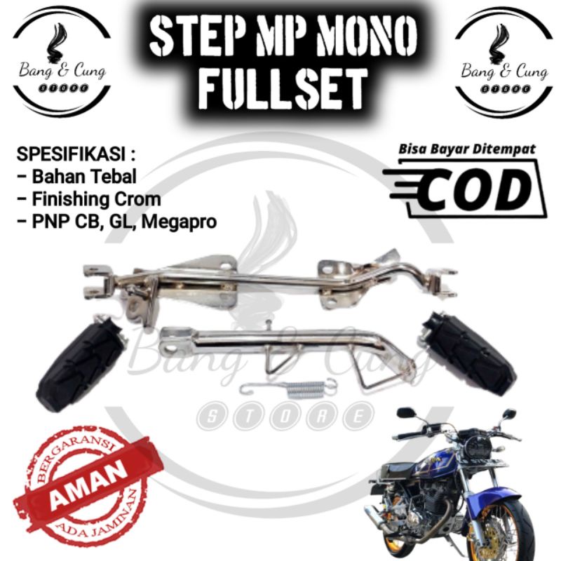 Jual Step Postep Fostep Bastep Footstep Depan Mp Mono pnp CB GL Mp ...