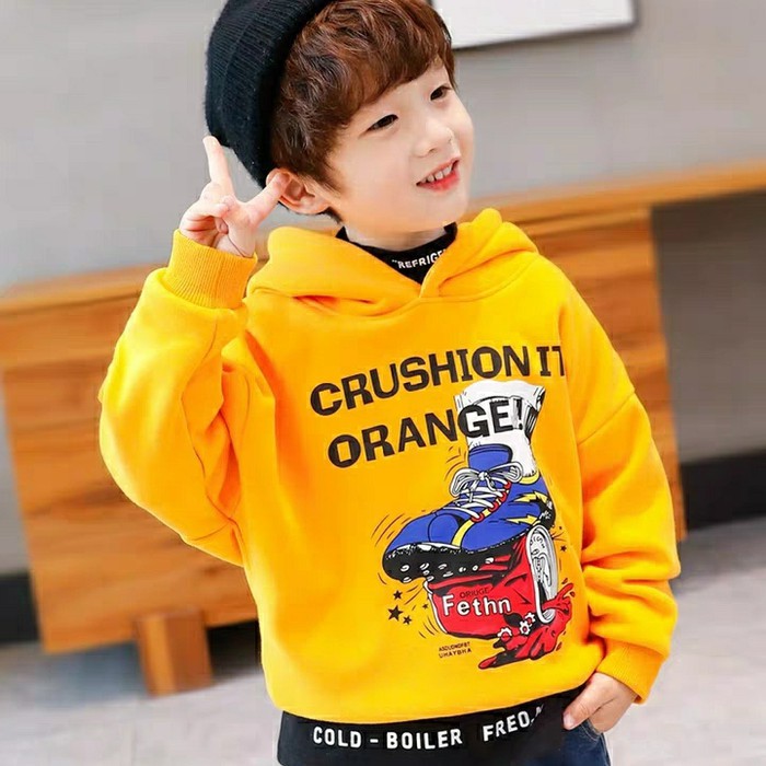 Jual V748 Sweater Hoodie Crushionit Kece Anak Kecil Cowok Keren Kid Boy ...