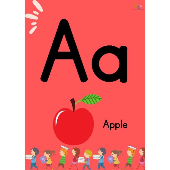 Jual Kartu ABC Alfabet/ Flashcard ABC /Alphabet | Shopee Indonesia