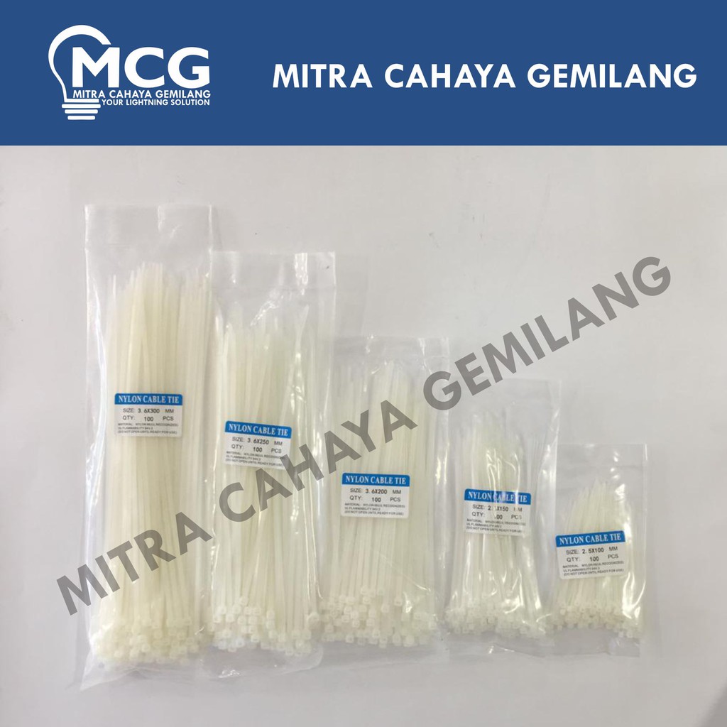 Jual Kabel Ties / Kabel Tis Tali Ripet 10cm 15 cm 20 cm 25 cm 30 cm ...