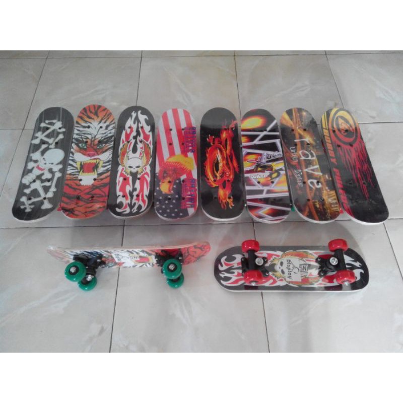 Jual papan seluncur skateboard anak ( mini skate board, sepatu roda ...