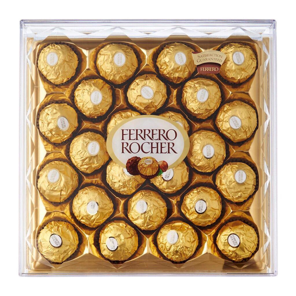 Jual EXP DES 2025 FERRERO ROCHER T24 ( ISI 24PCS ) COKELAT / FERERO T24 ...