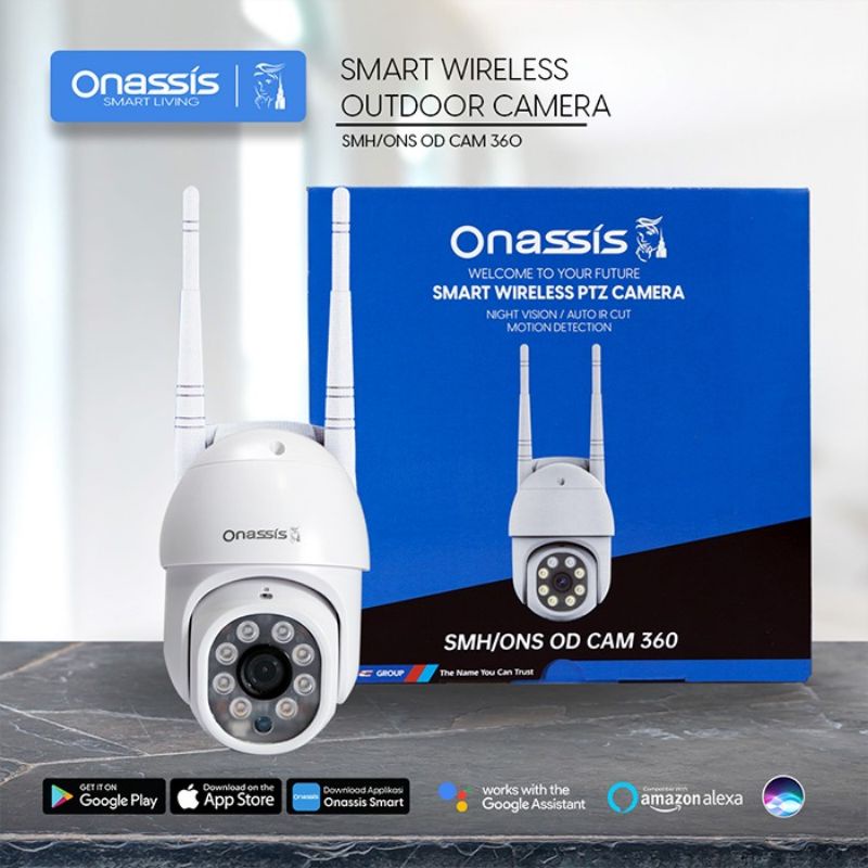 Jual ONASSIS SMART OUTDOOR CAMERA 360 / CAMERA ONASSIS / CCTV ONASSIS ...
