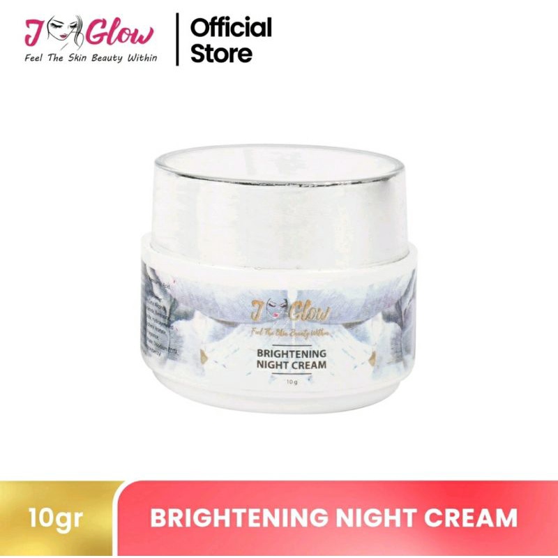 Jual JGLOW - Brightening Night Cream 10 gr | Shopee Indonesia