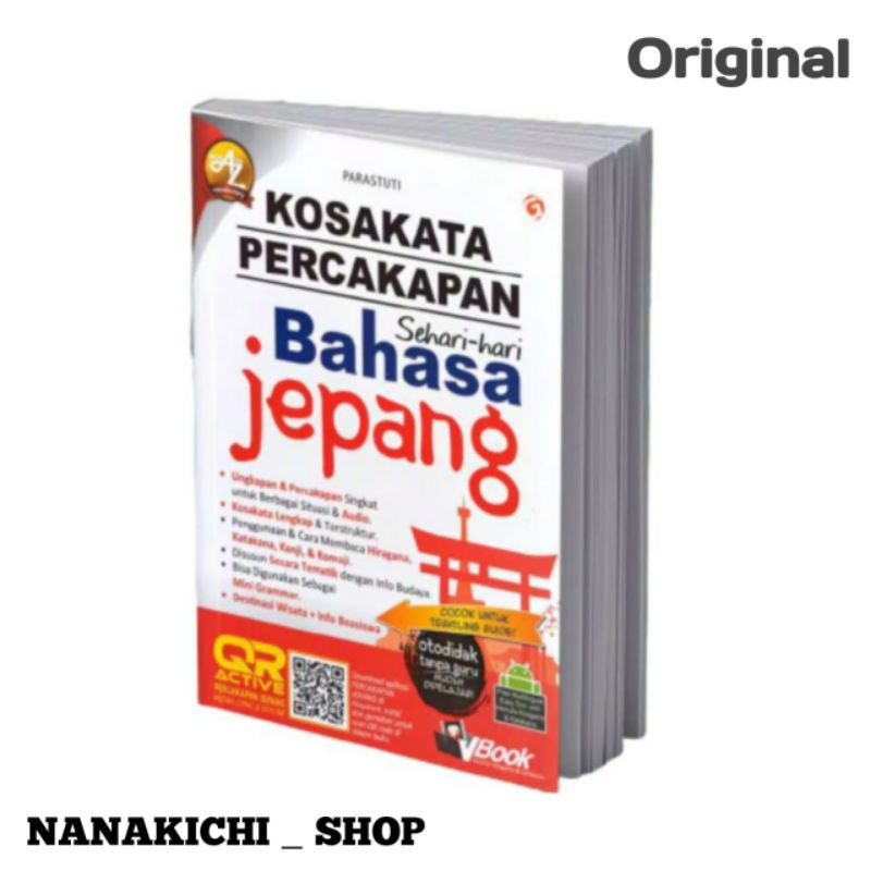 Jual BUKU KAMUS BAHASA JEPANG BUKU BAHASA JEPANG KOSAKATA PERCAKAPAN SEHARI-HARI BAHASA JEPANG ...