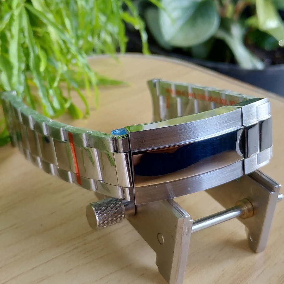 Jual seiko mod strap oyster mid glossy submariner 20mm | Shopee Indonesia