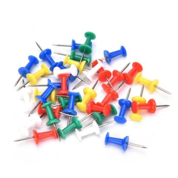 Jual Push Pin / Jarum Tekan / Paku Pin Joyko PP-30TR | Shopee Indonesia