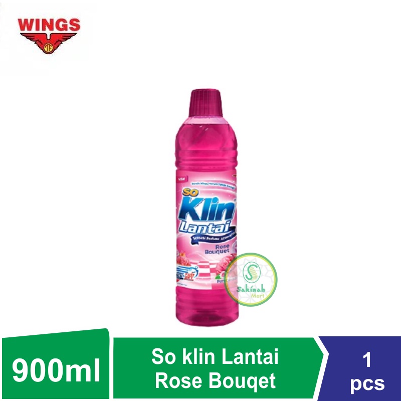 Jual So Klin Pembersih Lantai Kemasan Botol 900ml | Shopee Indonesia