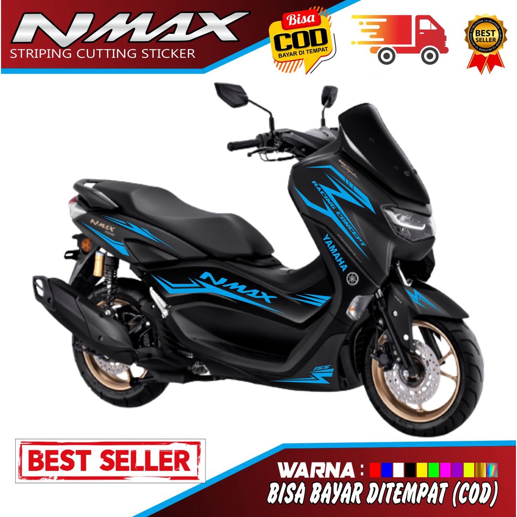 Jual CUTTING NMAX MURAH STICKER NMAX BARU CUTTING STICKER NMAX NEW 2022 ...