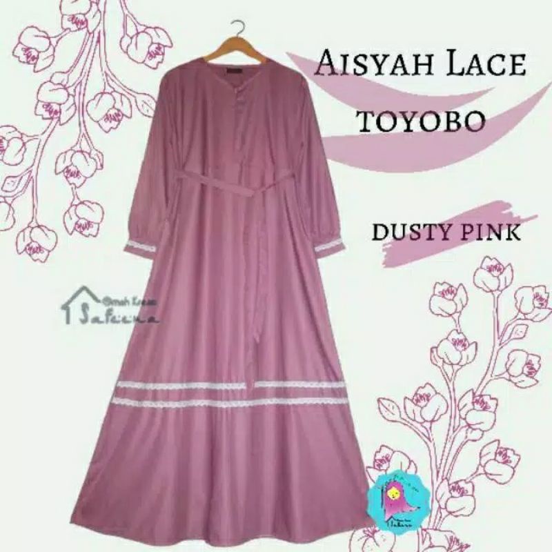 Jual GAMIS TOYOBO ROK RENDA 2 LAYER. S M L XL XXL | Shopee Indonesia