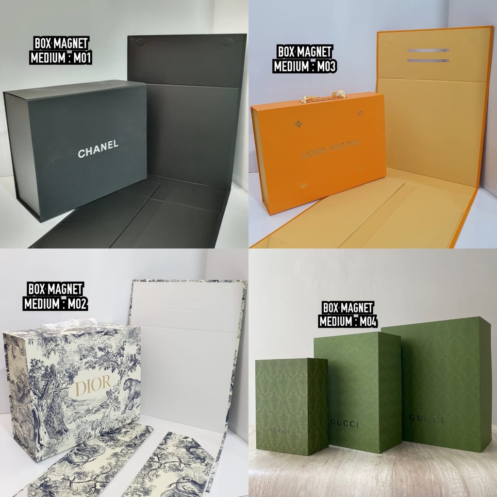 Jual BOX BAG MAGNET UKURAN MEDIUM | Shopee Indonesia