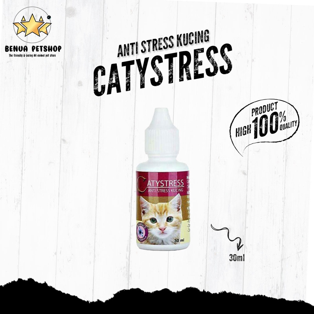 Jual Obat stress CATYSTRESS 30ml untuk Kucing | Shopee Indonesia