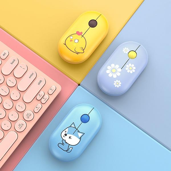 Jual misi- Robot M230 Wireless Mouse Silent Karakter Lucu Imut (New ...