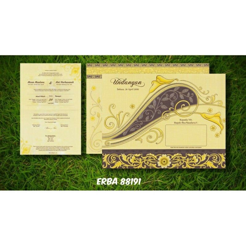 Jual Blangko Undangan Erba 88191 | Shopee Indonesia