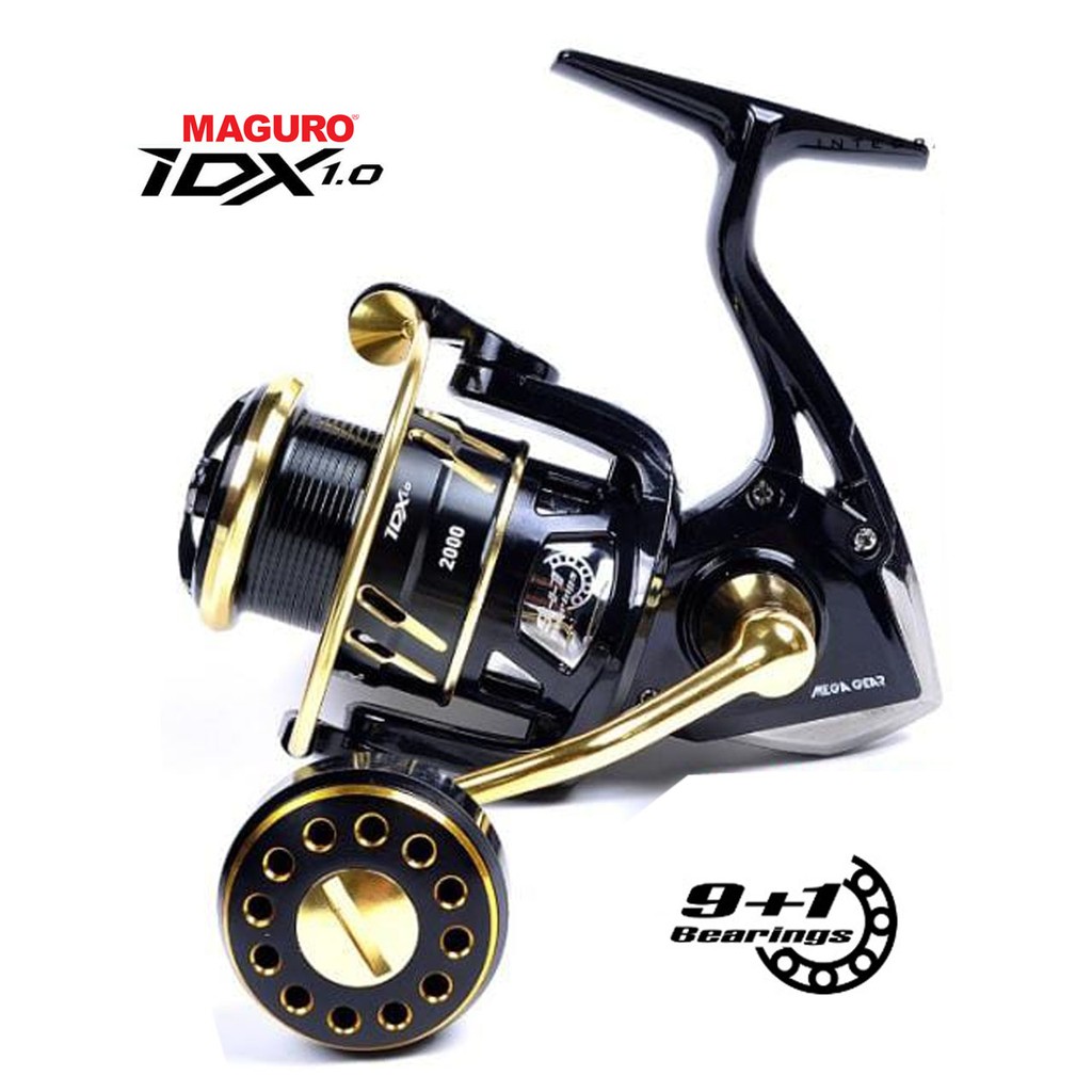Jual Reel Maguro IDX 1.0 | | 9+1 Bearing | Mega Gear | Power Handle ...