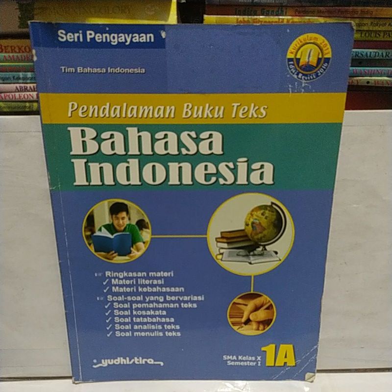 Jual buku pendalaman buku teks Bahasa Indonesia 1A SMA MA kelas 1 ...