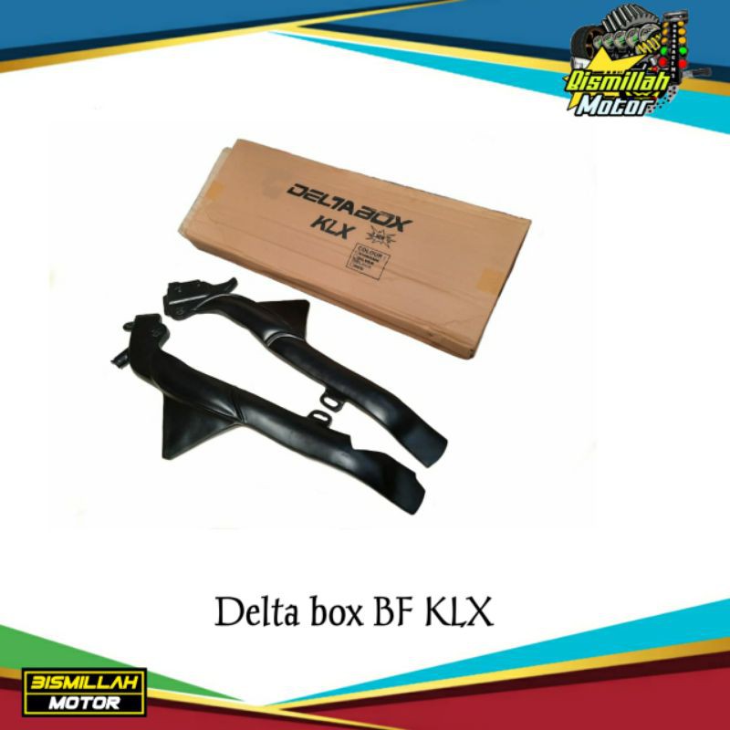 Jual DELTABOX DELTA BOX KLX HITAM & SILVER | Shopee Indonesia