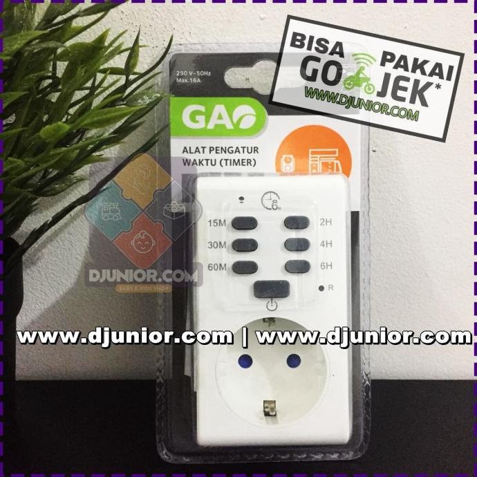 Jual GAO - ALAT PENGATUR WAKTU TIMER / STEKER / STOP KONTAK ACE ...