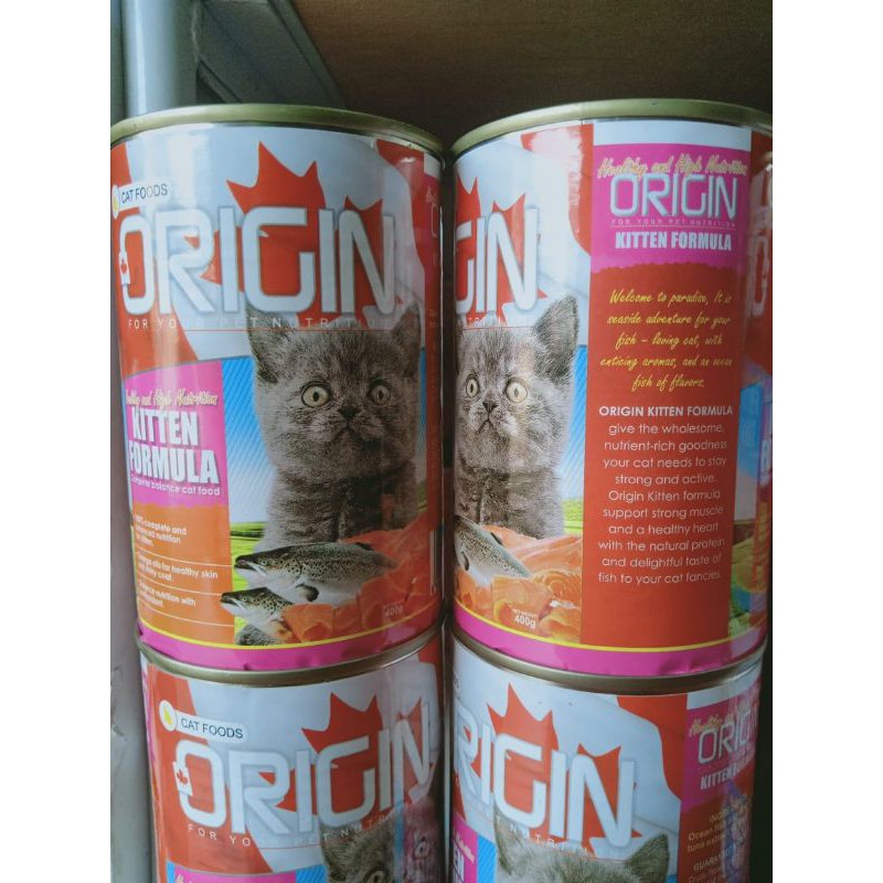 Jual ORIGIN KITTEN FORMULA WET FOOD/MAKANAN BASAH UNTUK ANAK KUCING ...