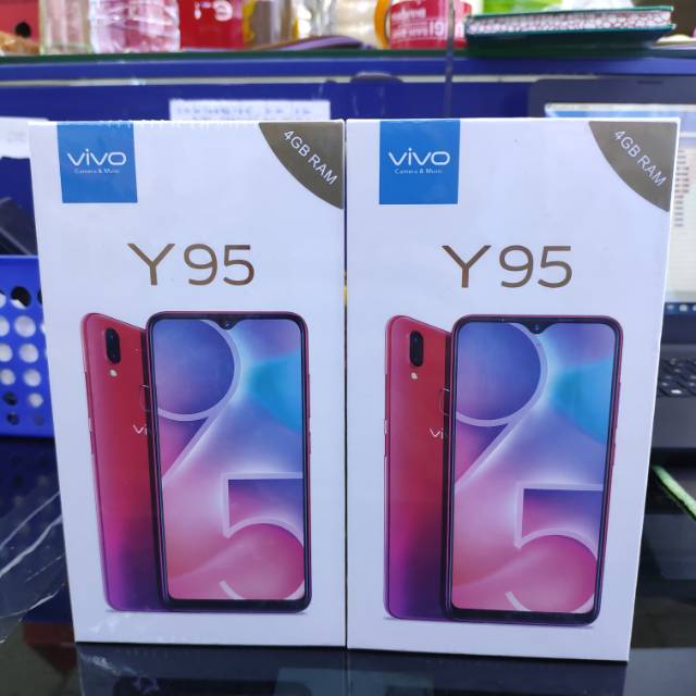 Jual Vivo Y95 ram 4GB Garansi Resmi | Shopee Indonesia
