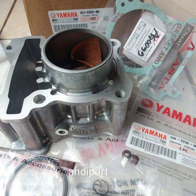 Jual Blok Seher Cylinder Assy Set Komplit Yamaha Vixion Lama(3CI) | Shopee Indonesia