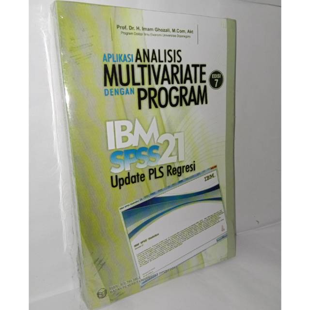 Jual Analisis aplikasi multivariate dengan program IBM SPSS 21 edisi 7 .buku baru | Shopee Indonesia