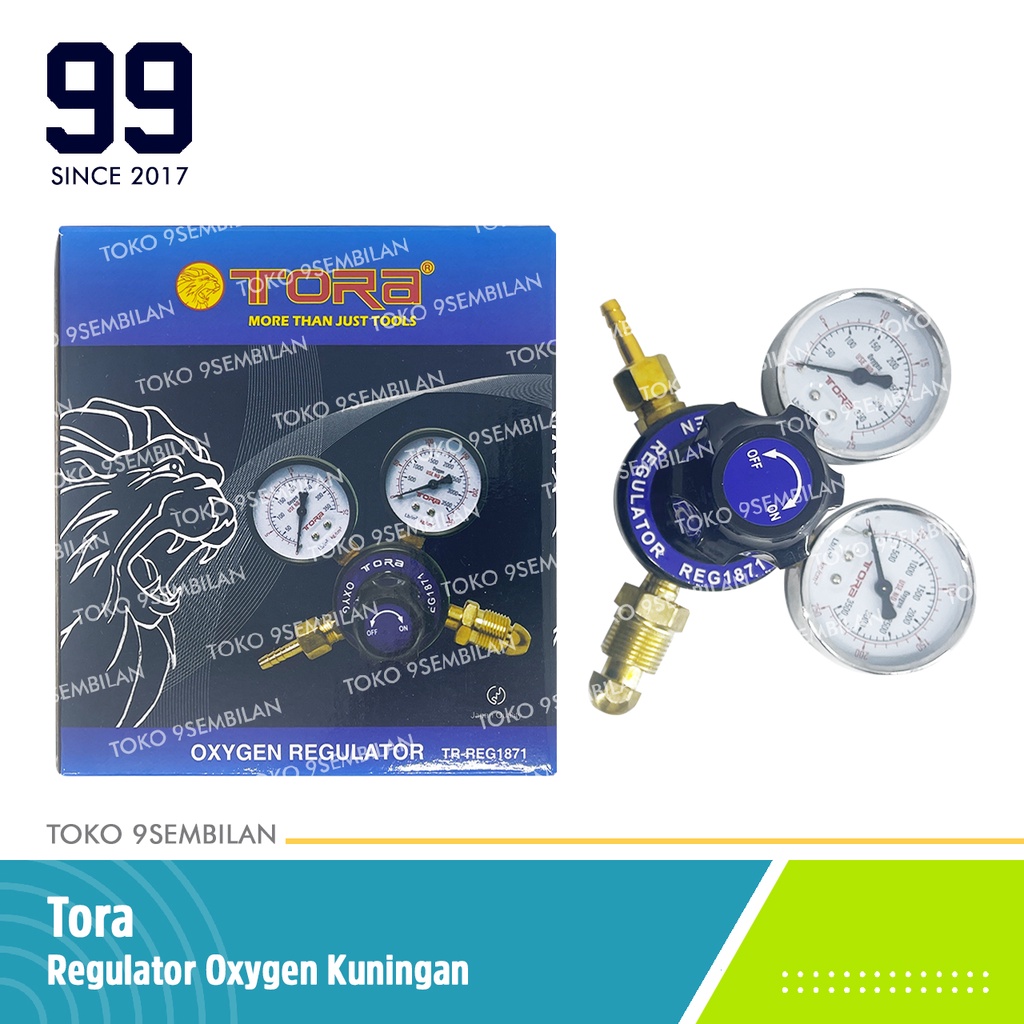 Jual Tora Oxygen Regulator For Welding - Regulator Tabung Las Oksigen | Shopee Indonesia