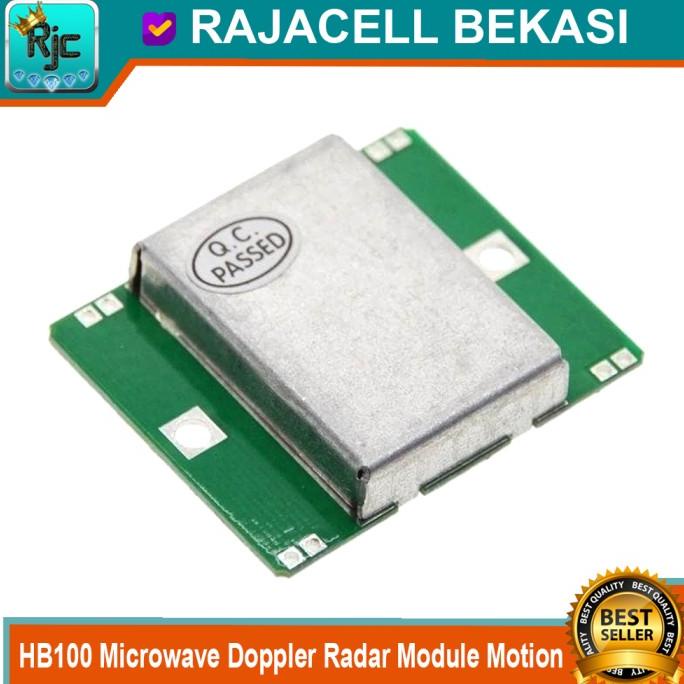 Jual ORIGINAL - HB100 Microwave Doppler Radar Module Motion PIR Sensor ...