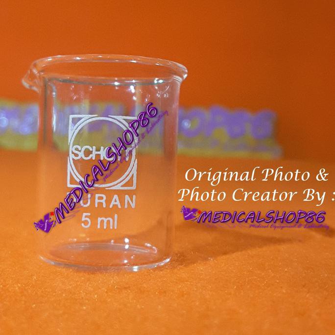 Jual BEAKER GLASS 5ml, Low Form - DURAN (Germany) | Shopee Indonesia