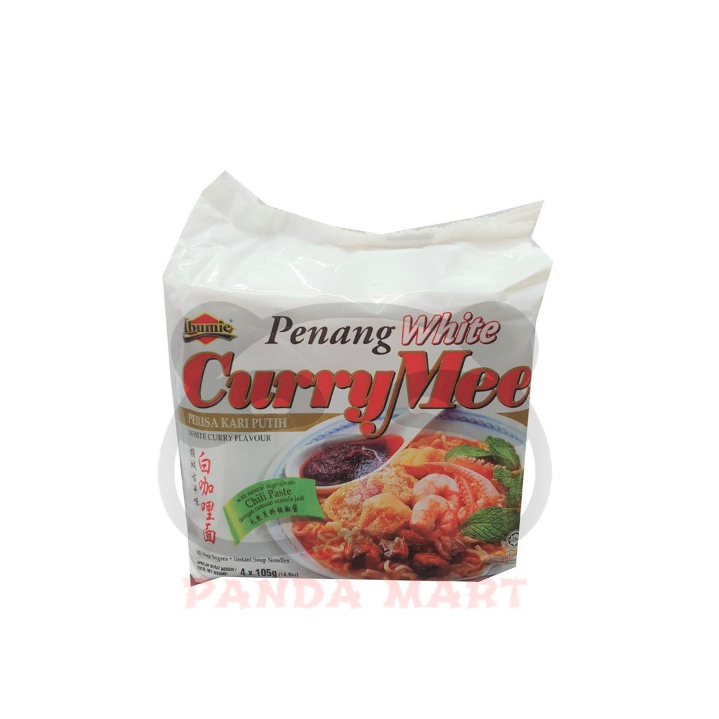 Jual IBUMIE PENANG White Curry Mee Instant 420 gr / Mie Kari Malaysia ...