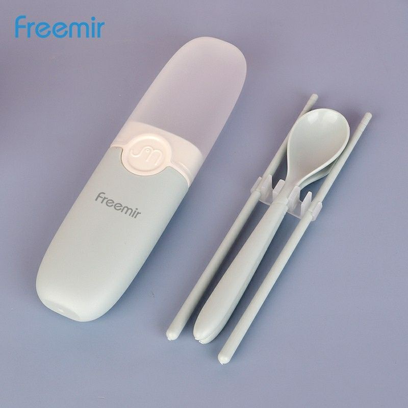 Jual Freemir 3 in 1 Alat Makan Portable set isi 3 Pcs sendok garpu ...