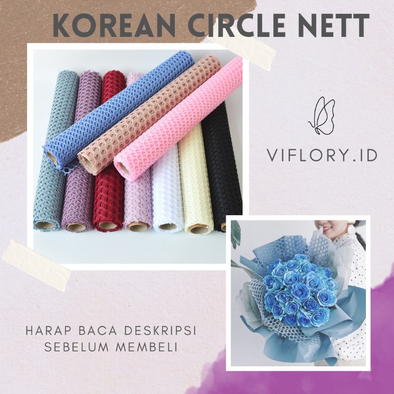 Jual KOREAN CIRCLE NET ( per 50 CM ) / spidermesh | Shopee Indonesia