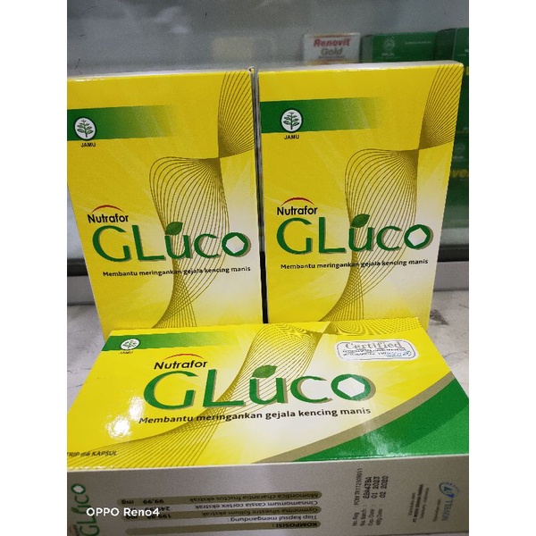 Jual nutrafor gluco isi 30 kapsul (menurunkan gula darah/diabetes ...