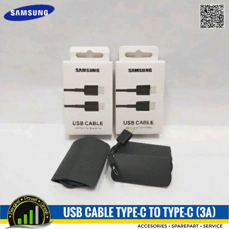 Jual USB Cable Type-C to Type-C 3A | Shopee Indonesia