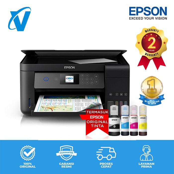 Jual Epson L4160 Wi-Fi Duplex All-in-One Ink Tank Printer murah ...