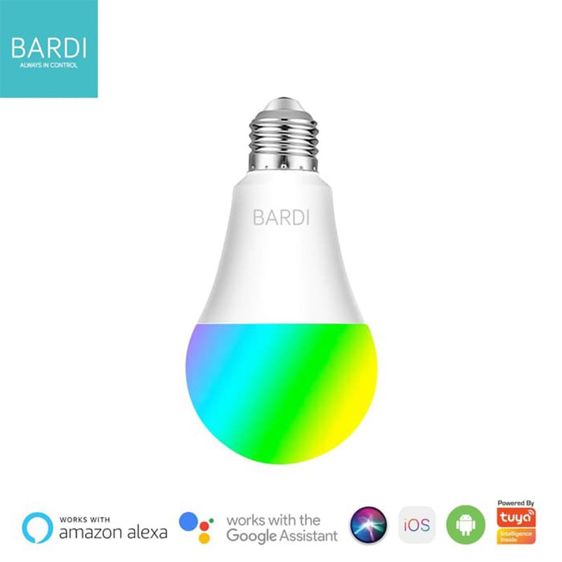 Jual BARDI Smart LIGHT BULB RGBWW 12W Wifi Wireless IoT - Home ...