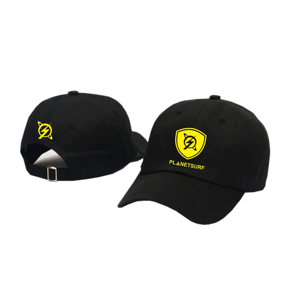 Jual Indah Clothing Topi Baseball Distro Pria Planet surf Kuning ...