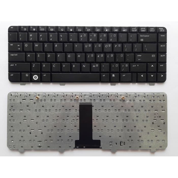 Jual Keyboard Laptop HP Pavillion DV2000, DV2300, DV2500 V3000 - Black ...