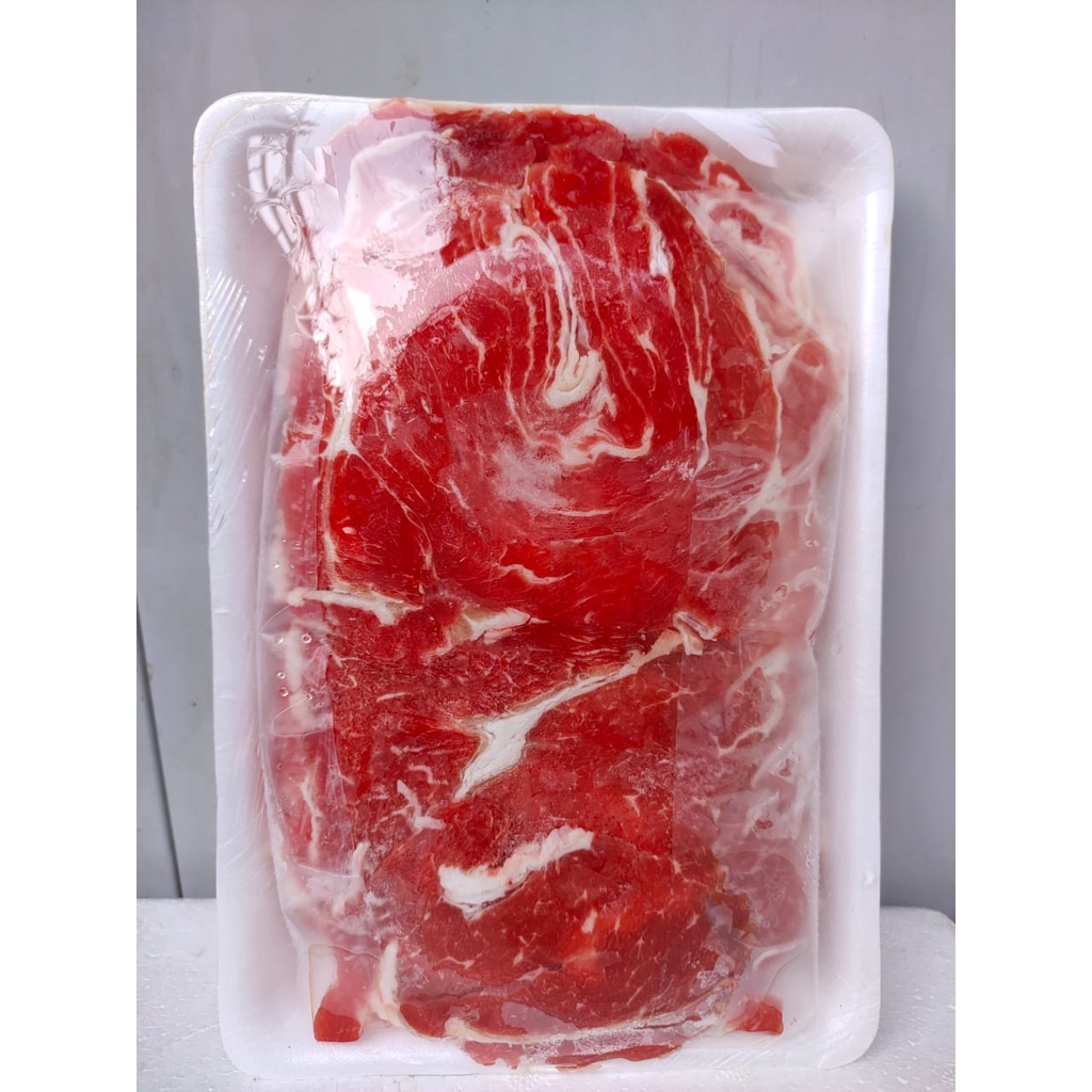 Jual AUS Cuberoll Low Fat Beef Slice - Daging Sapi Rendah Lemak 250g ...