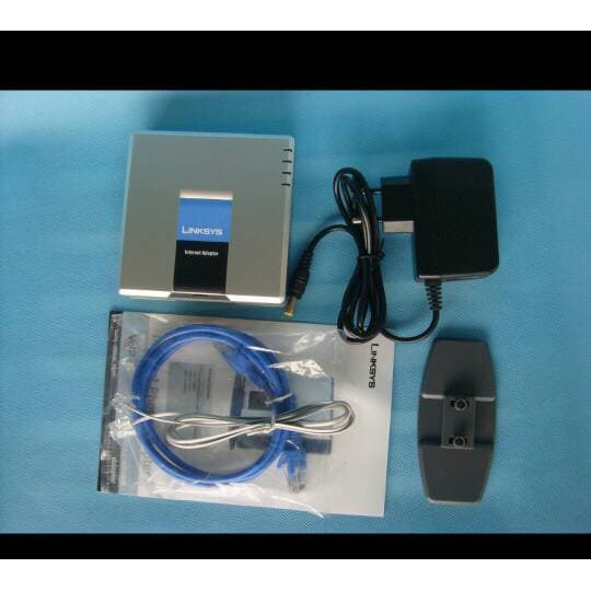 Jual ATA Linksys PAP2T 2 Port FXS Voip ATAConverter By Larva | Shopee ...