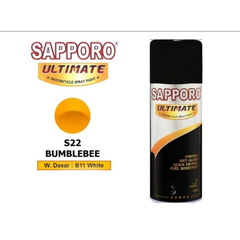 Jual SAPPORO ULTIMATE S22 BUMBLEBEE TRANSFORMER CAT SEMPROT SPRAY PAINT ...