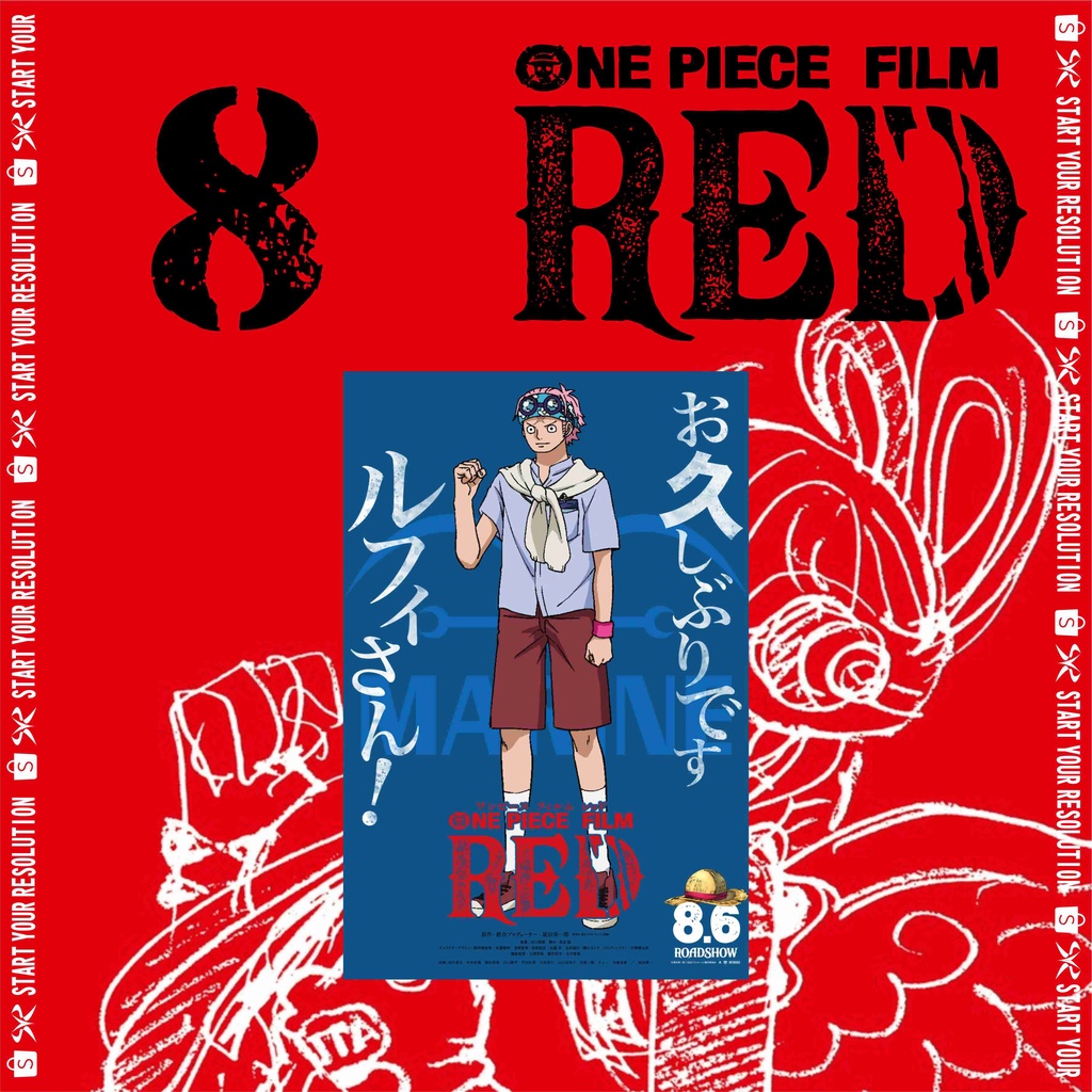 Jual Poster Anime & Manga One Piece Film Red Vol.4 Tenryubito, CP0 ...