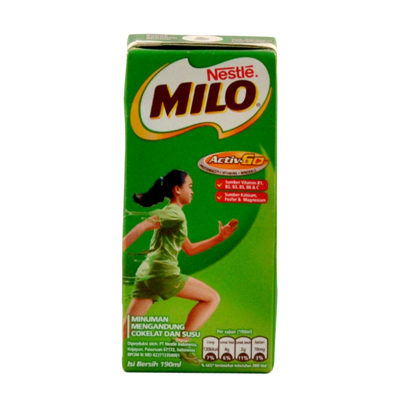 Jual Susu MILO Activ-Go UHT 180 Ml 1 Karton Isi 36 Pcs | Shopee Indonesia