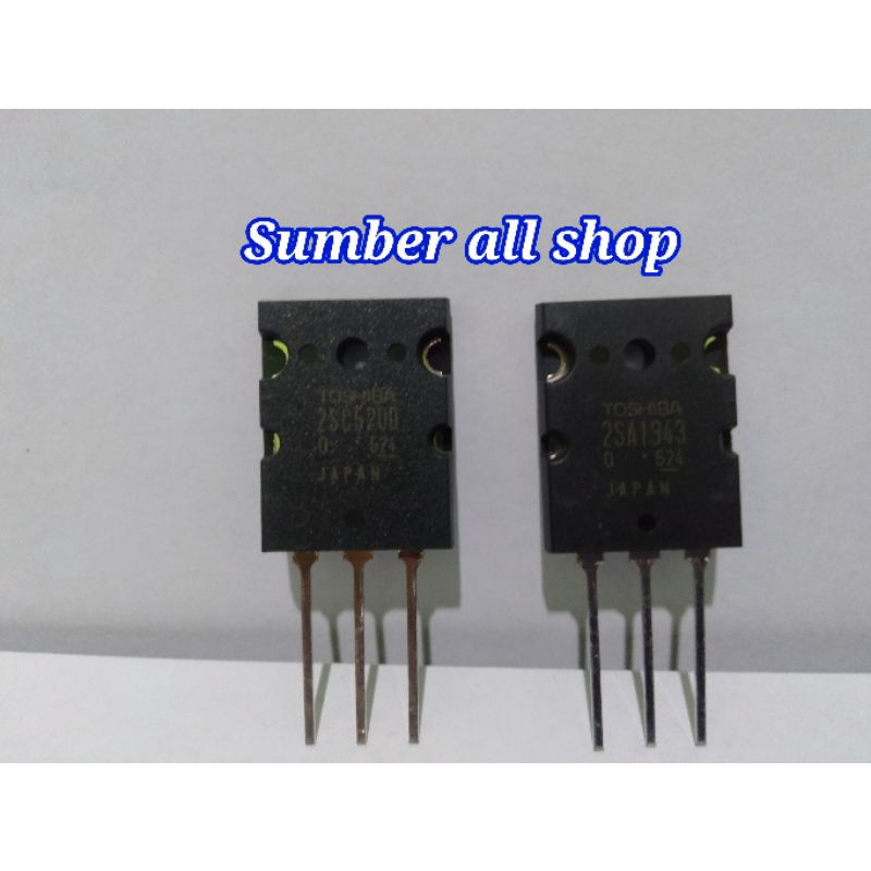 Jual Transistor TOSHIBA 2SC5200 / 2SA1943 original Japan | Shopee Indonesia