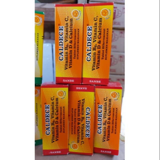 Jual Caldece eff isi 10 tablet vitamin c 1000mg | Shopee Indonesia