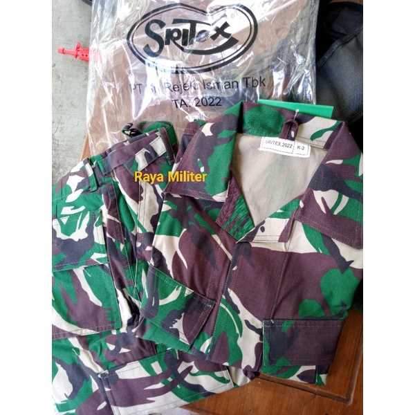 Jual ORI, Baju PDL Jatah TNI AD, SRITEX, 888, PT PANCA, dan PT Gajah ...