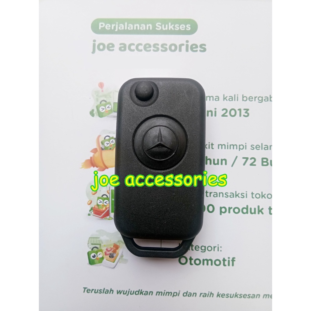 Jual casing kunci flip key shell mercedes benz E320 E500 W124 W140 ...