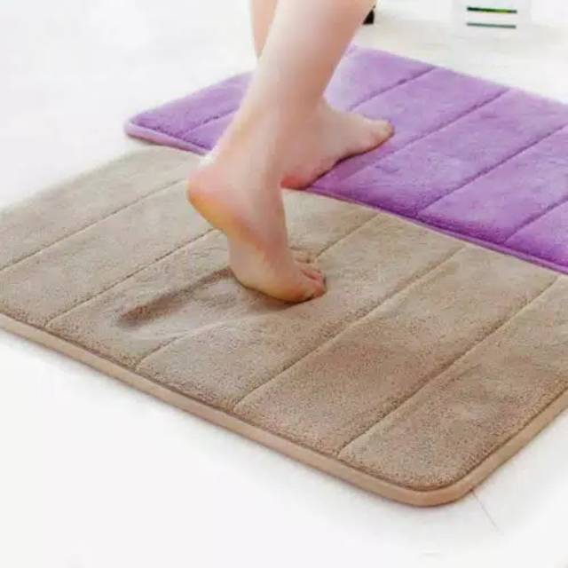 Jual Keset kaki Anti Slip ukuran BESAR 40*60 CM SERAP TINGGI Bahan ...